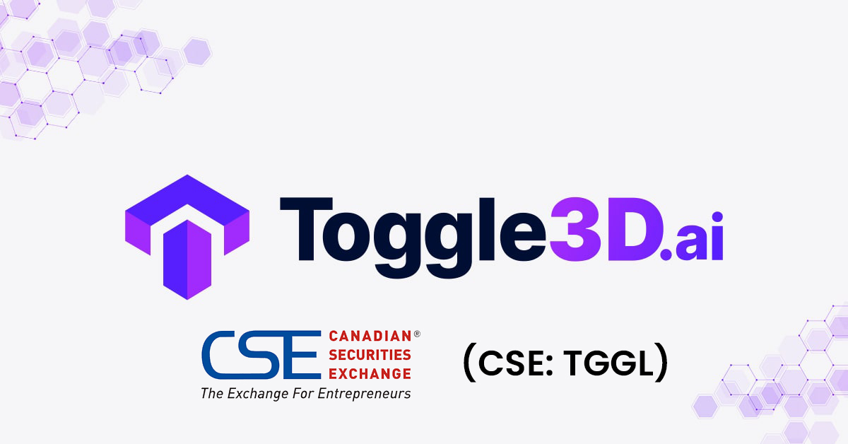 Toggle3D.ai Begins Trading on the Canadian Securities Exchange (CSE: TGGL) Toggle3D.ai Begins Trading on the Canadian Securities Exchange (CSE: TGGL)